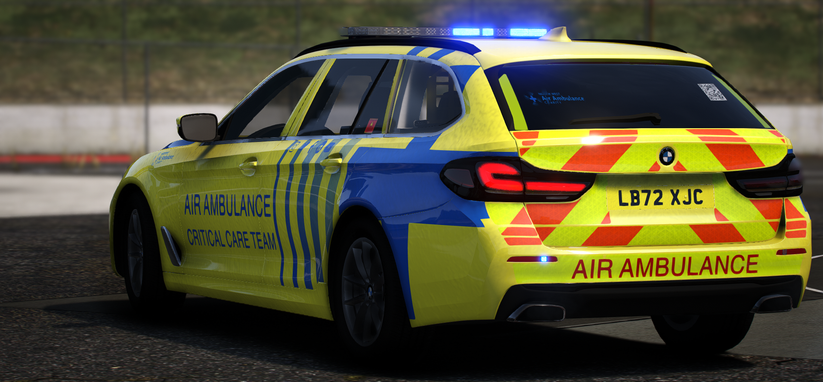 [ELS] North West Air Ambulance | 2022 BMW G31 Rapid Response Vehicle – Motex Modding