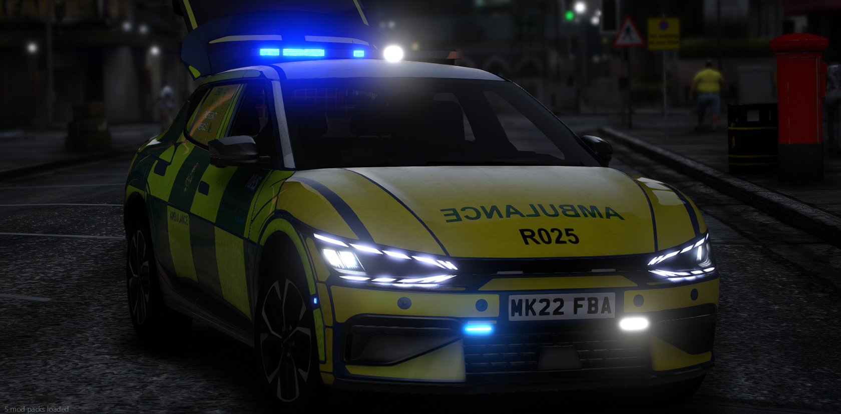 North West Ambulance Service | KIA EV6 Rapid Response Vehicle - Fivem – Motex Modding
